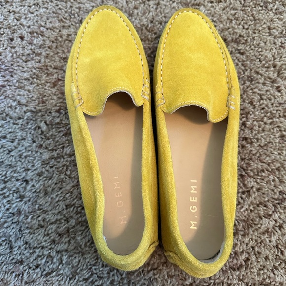 M. Gemi | Shoes | M Gemi Yellow Felize Suede | Poshmark